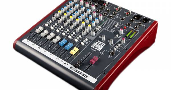 Allen & Heath ZED60-10FX Mixer with FX & USB - Wailian Electronics Pte Ltd