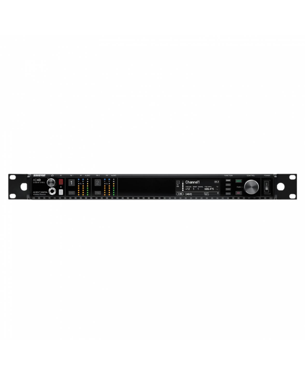 Shure AD4D Axient Digital Dual-Channel Wireless Receiver - Wailian ...