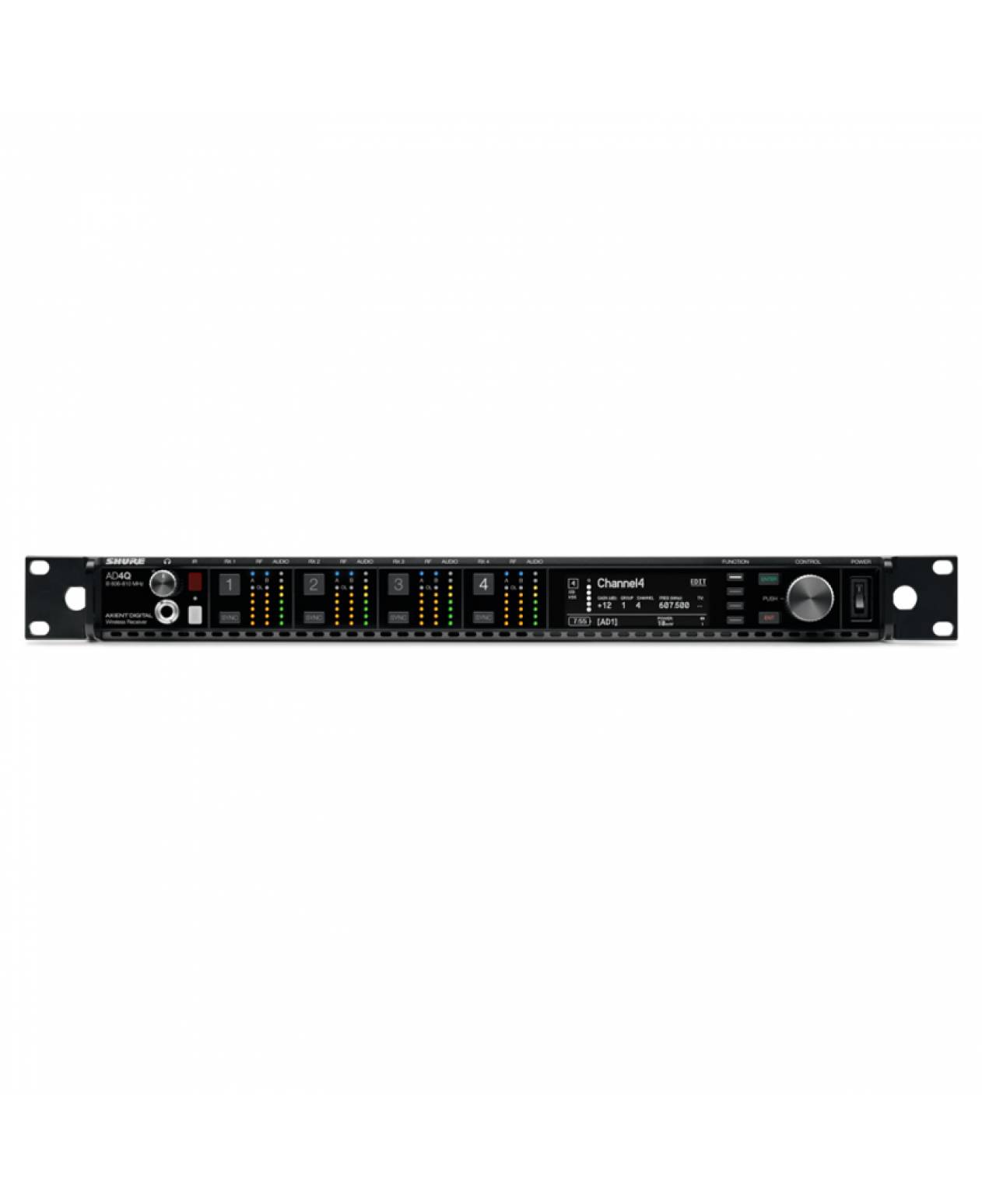 Shure AD4Q Axient Digital Four-Channel Wireless Receiver - Wailian ...