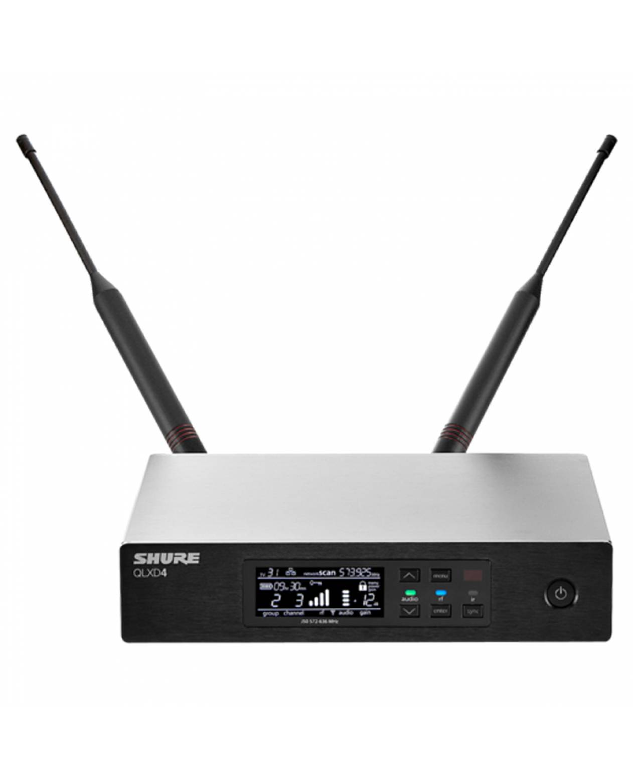 Shure QLXD4 Digital Wireless Receiver - Wailian Electronics Pte Ltd